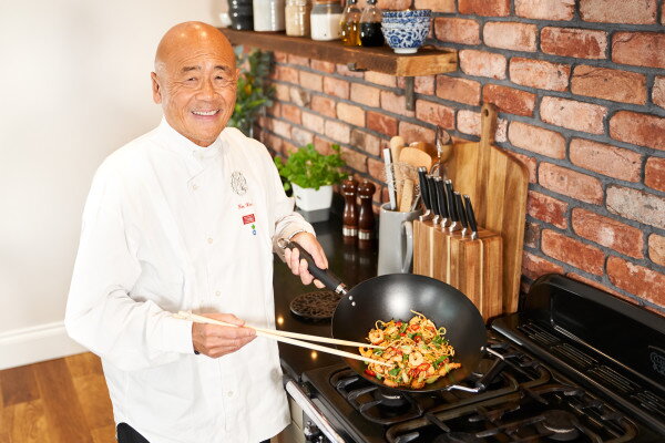Ken Hom mini wok pánev z uhlíkové oceli 20cm, řada Excellence