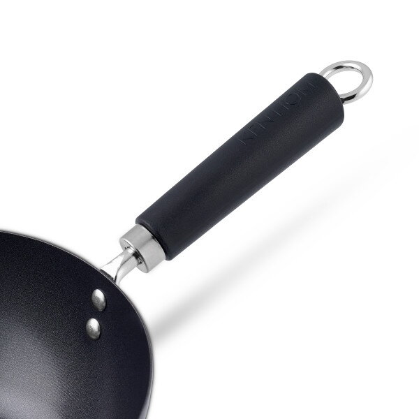 Ken Hom mini wok pánev z uhlíkové oceli 20cm, řada Excellence